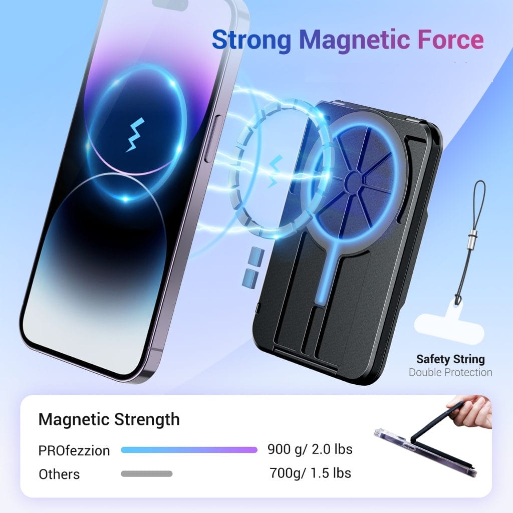 Universal Magnetic MagSafe Wallet & Card Holder With RFID Blocking ...