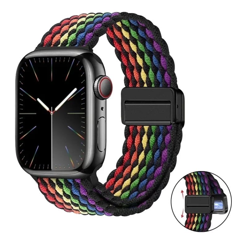 Woven Nylon Apple Watch Band with Magnetic Clasp - The Armour Case